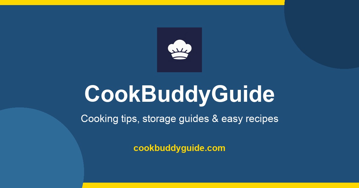CookBuddyGuide: Easy Recipes & Kitchen Tips